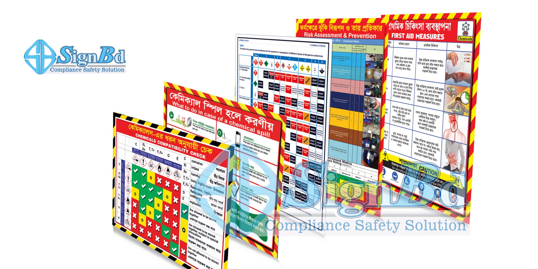 Chemical Safety Signs