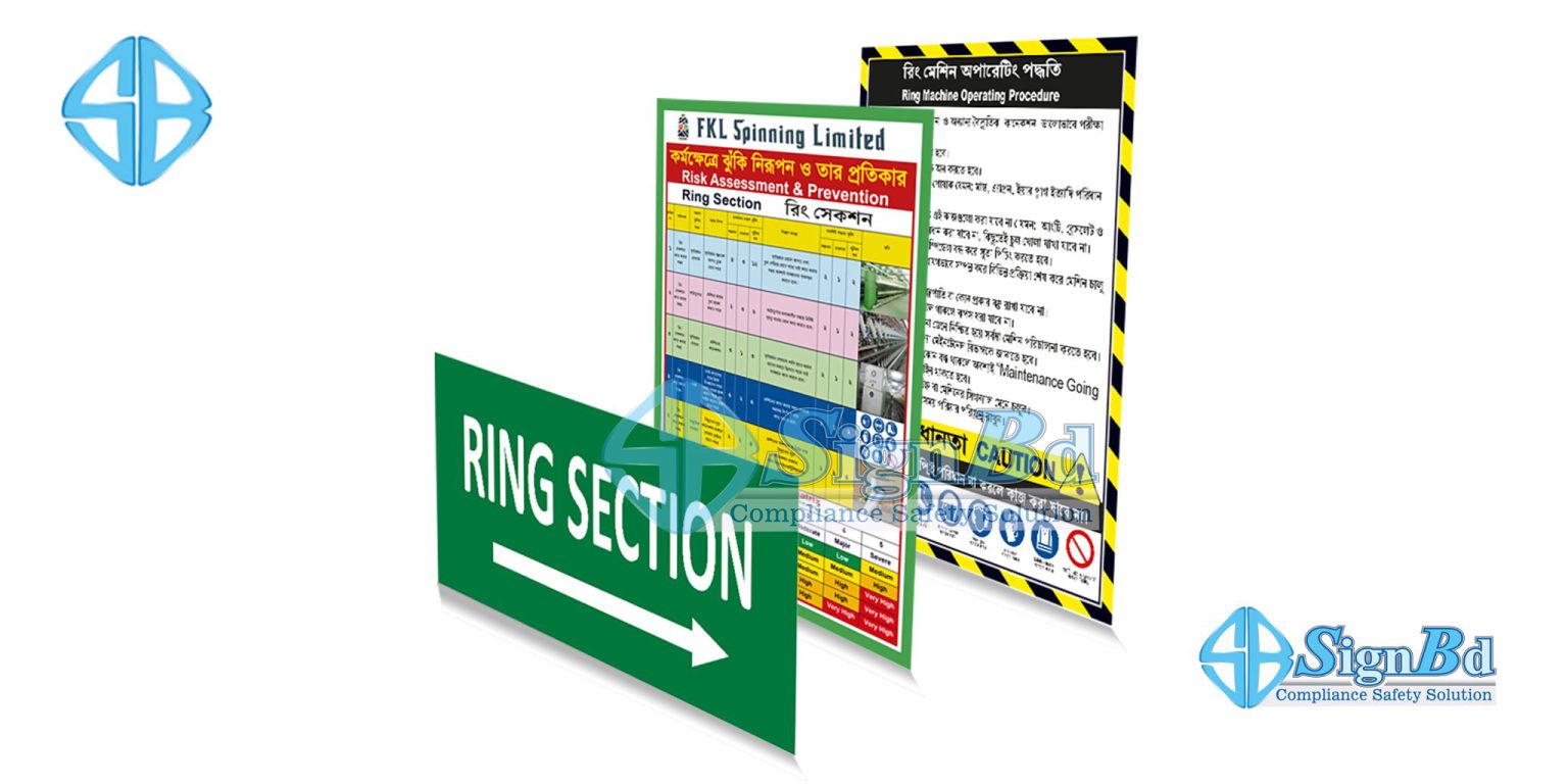 Textile Safety Signs