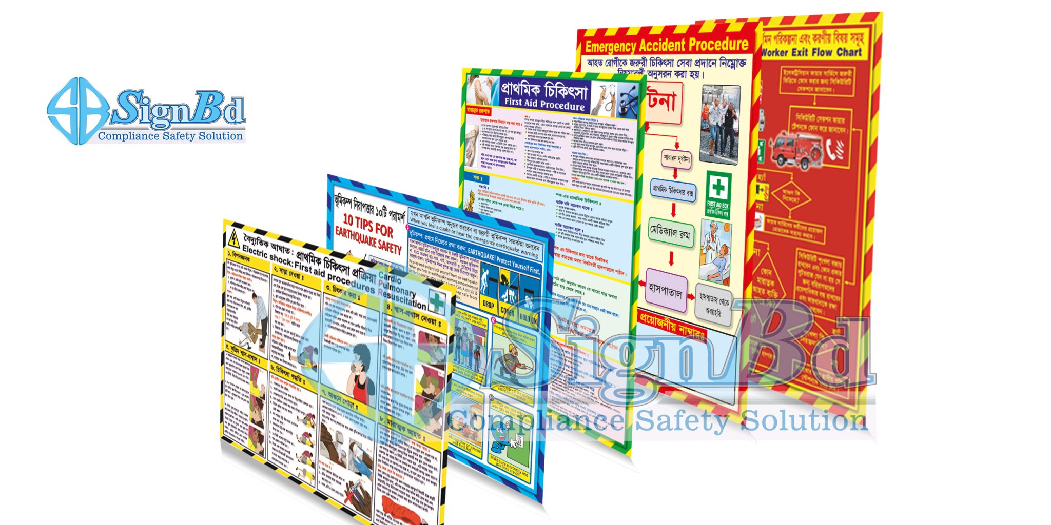 Garments Safety Signs